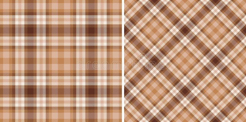 Elegant Neutral Plaid Patterns, Perfect for Textile Design, Website ...