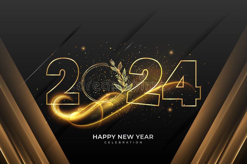 Elegant 2024 New Year Background Stock Illustrations – 4,315 Elegant ...