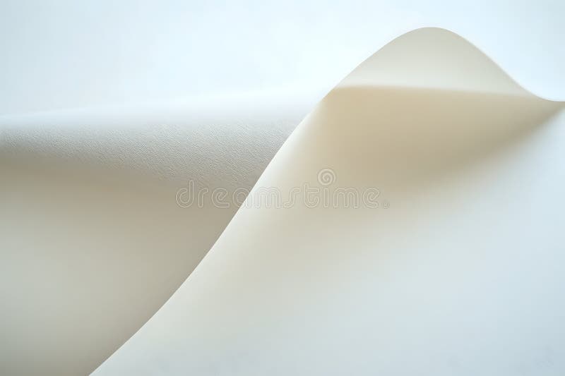 Elegant Off-white Paper Texture with Soft Shadows and Smooth Surface ...