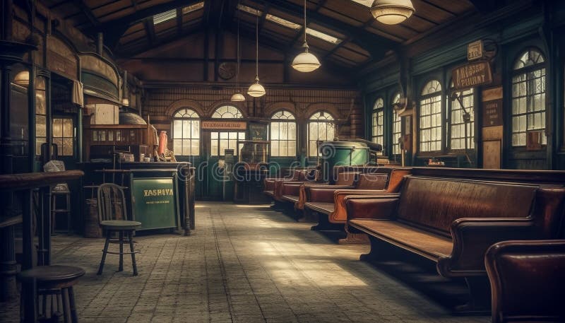 Elegant Old Fashioned Luxury Inside Modern Architecture Generated by AI ...