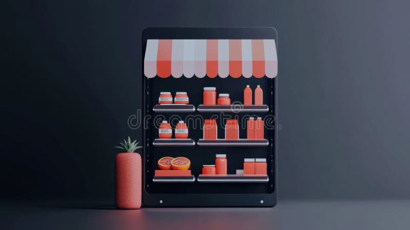 Elegant Online Storefront Interface Featuring Sleek Product Displays ...