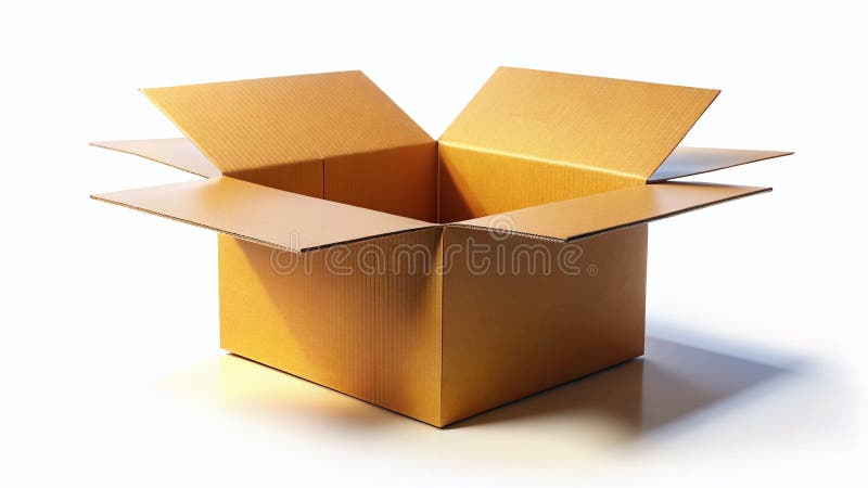 Elegant Open Box Packaging Mockup for Product Design a Versatile White ...