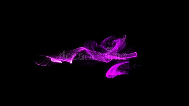 Particle Transition Element Animation Stock Footage - Video of glow ...