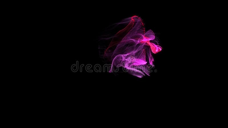 Particle Transition Element Animation Stock Footage - Video of glow ...