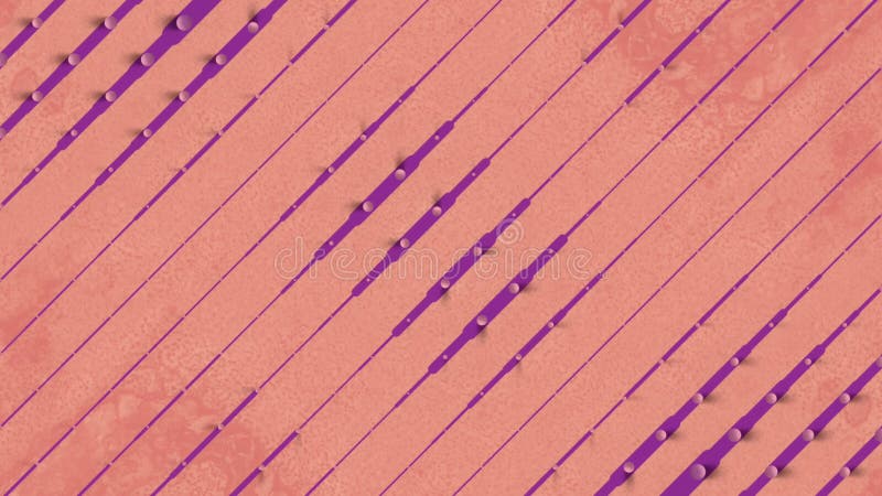 Orange Background with Purple Stripes. 3d Rendering Loop Animation 4K ...