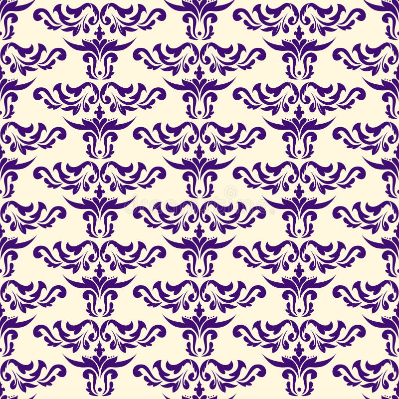 Elegant Ornament Patter with Classic Style Wallpaper Stock Vector ...