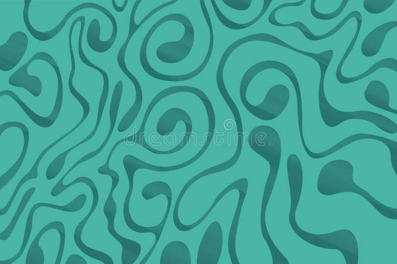 Elegant Outlined Rounded Shapes Abstract Vector 3d Background Texture ...