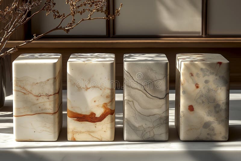 Elegant Packaging Featuring Natural Textures and Unique Patterns in ...