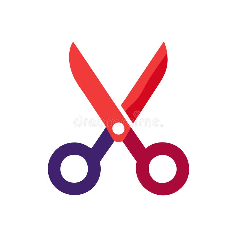 Elegant Scissors for Stylish Crafts Stock Vector - Illustration of ...