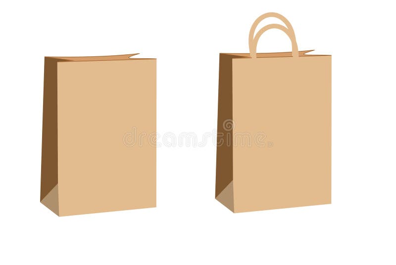 Elegant Paper Bag Packaging Mockup: Elevate Your Food Concept Design ...