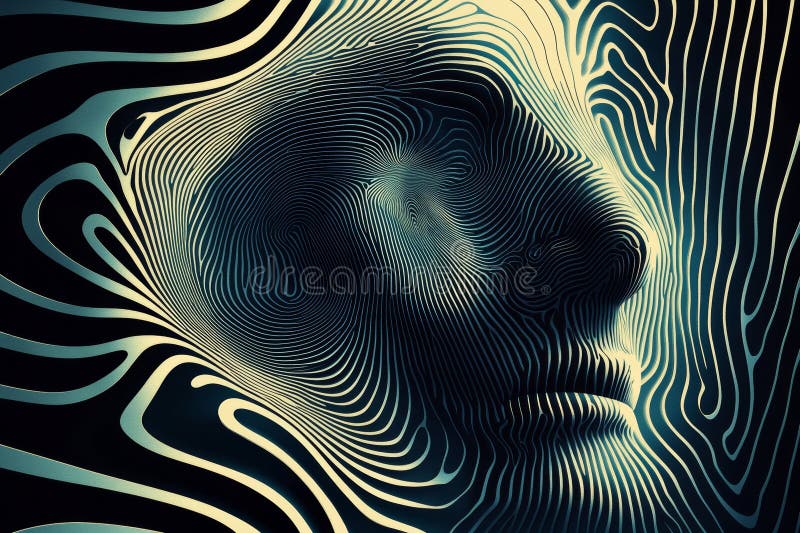 Elegant Parallel Lines in Soft Monochrome Shades Generate a Subtle ...