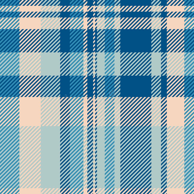 Elegant Pastel and Navy Blue Plaid Pattern. Perfect for Textile Designs ...
