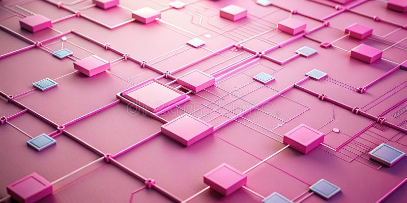 Elegant Pastel Pink Flowchart Diagram a Detailed Visual Guide for ...