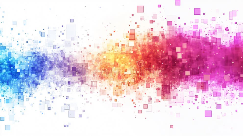 Elegant Pastel Pixel Modern Abstract Background for Design Projects ...