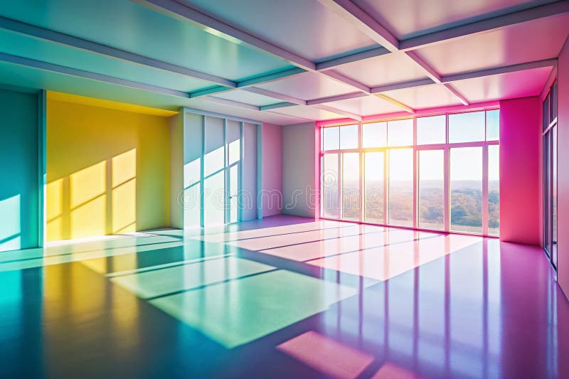 Elegant Pastel Studio Space a Versatile Design Presentation Setting ...