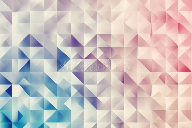 Elegant Pastel Triangles Create a Smooth Gradient Pattern in a Dynamic ...