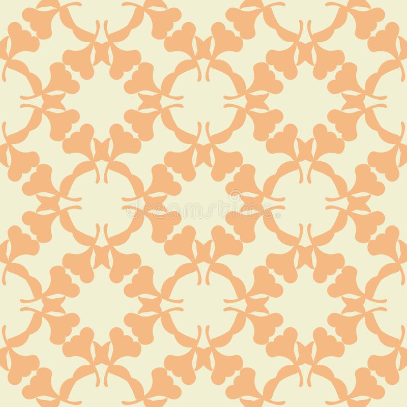 Waverly Weave Creamsicle Repeat Pattern Vector Print Stock Vector ...
