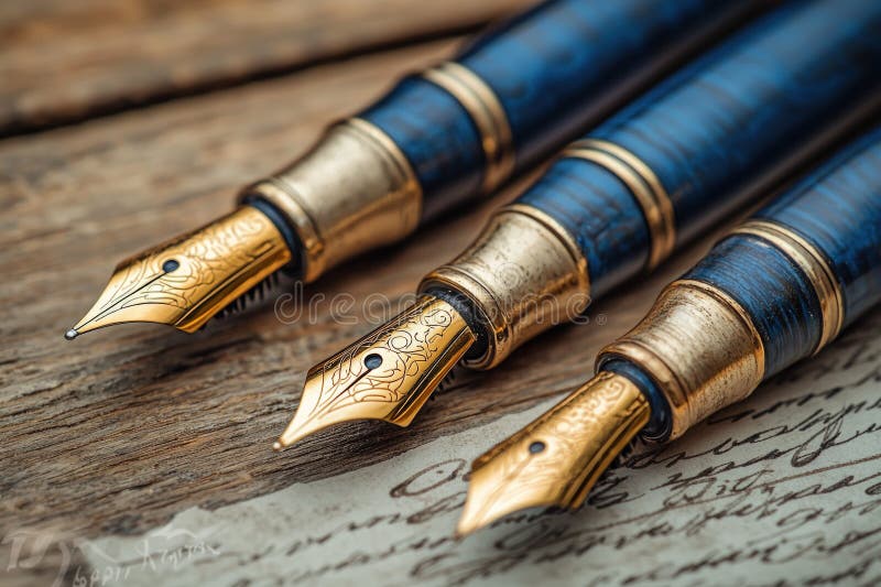An Elegant Pen Background Featuring Writing Instruments, Ideal for ...