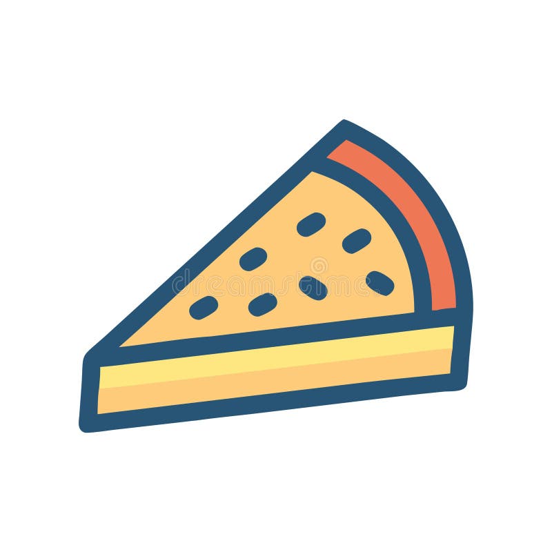 Elegant Pie Slice Design for Dining Stock Vector - Illustration of ...