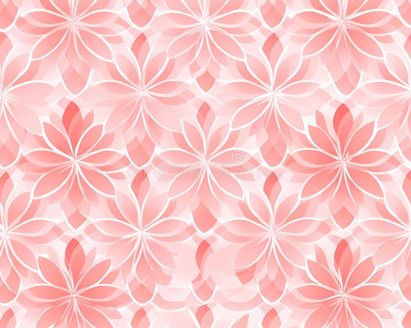 Elegant Pink Floral Seamless Pattern Design Texture Art Soft Rose Bloom ...