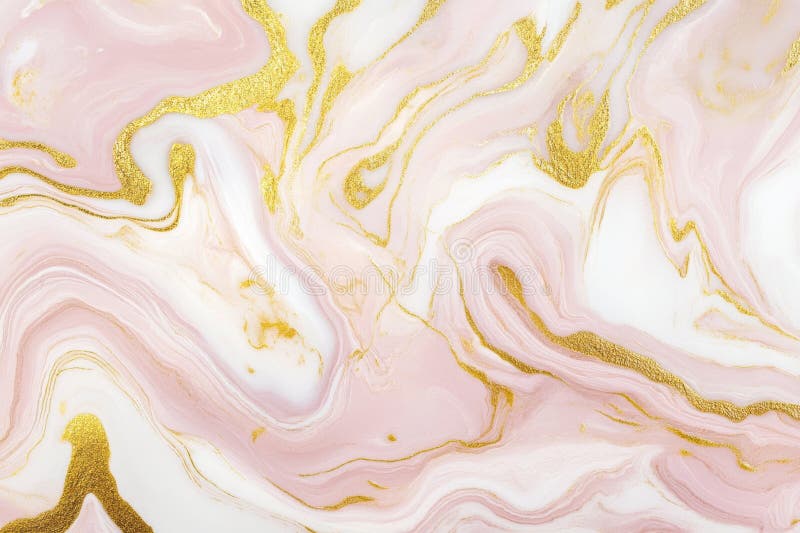 Elegant Pink and Gold Marble Texture for Luxurious Design and Decor ...