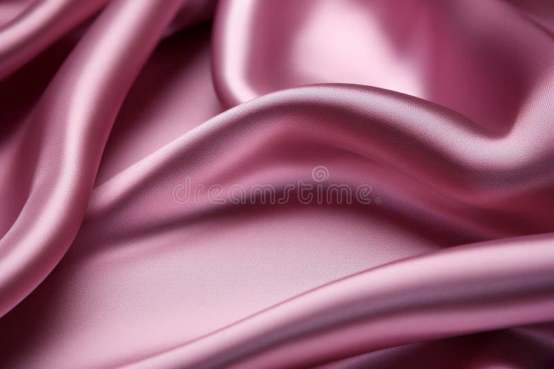 Elegant Pink Satin Fabric Texture Stock Illustration - Illustration of ...