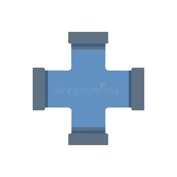 Elegant Pipe Tee Joint Icon Artwork Stock Vector - Illustration of ...