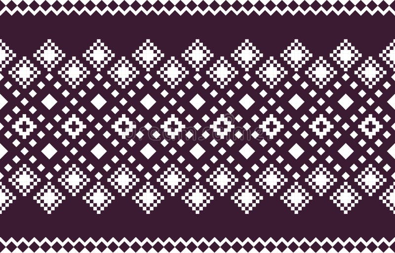 Elegant Pixelated Diamond Pattern Seamless Texture Design for Textile ...