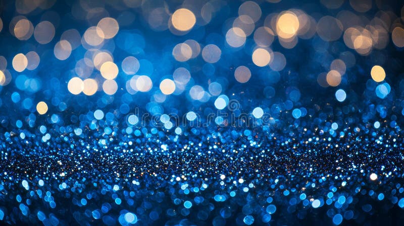 An Elegant and Polished Effect Created by a Silver Glitter Dust ...