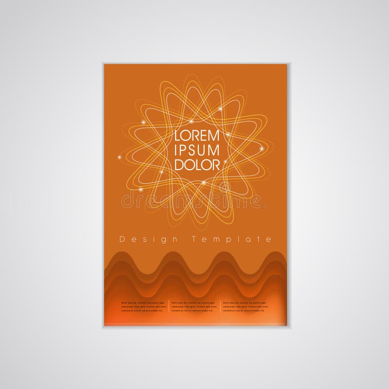 Elegant Poster Template Design Stock Vector - Illustration of playbill ...