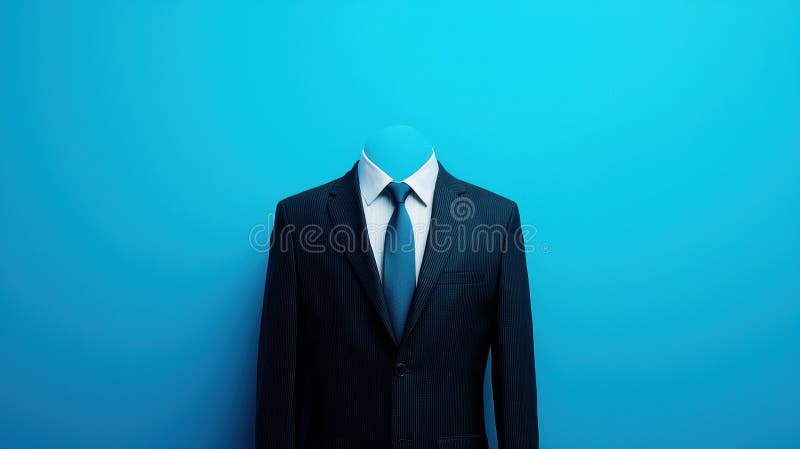 Elegant and Professional Suit Against a Solid Color Background ...