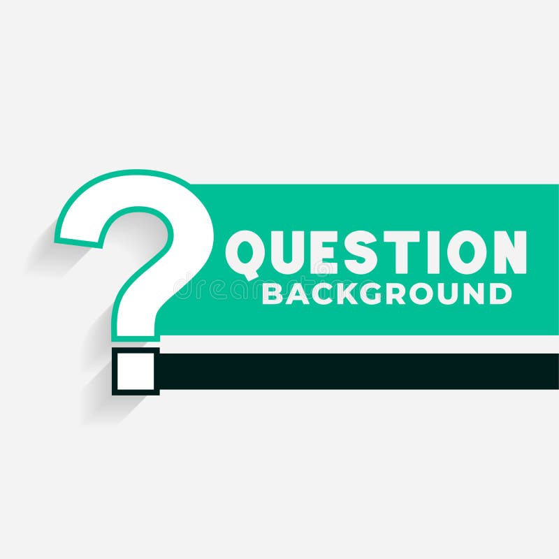 Elegant Question Mark Symbol Background For Q And A Tips Stock Vector