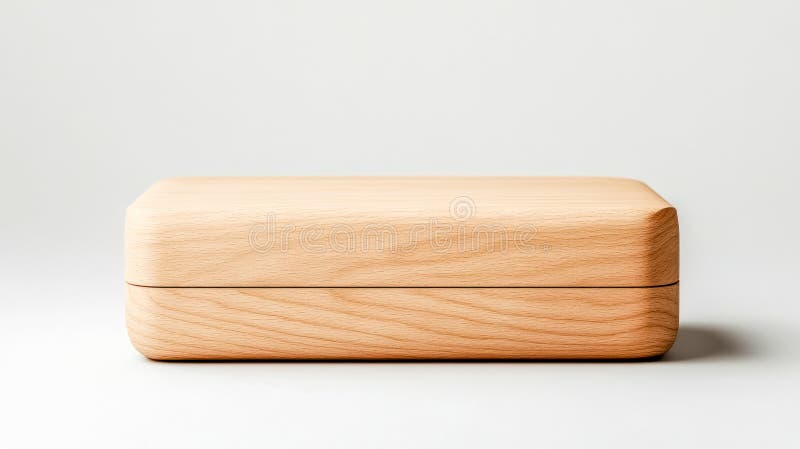 Sleek Rectangular Cardboard Box with Sliding Lid, Offering Minimalist ...