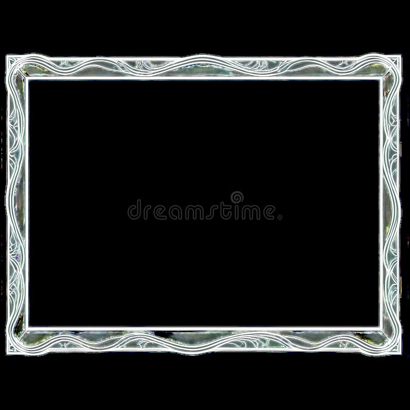 Elegant Rectangular Frame Outline Stock Photo - Image of creative ...