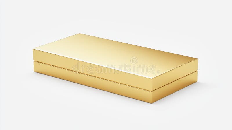 Elegant Rectangular Luxury Box Design Showcasing Smooth Matte Finish on ...