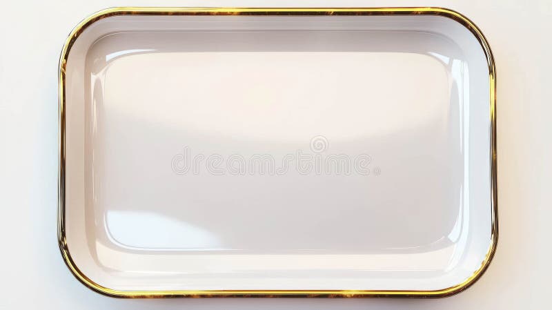 Elegant Rectangular Porcelain Dish for Home Decor or Culinary ...