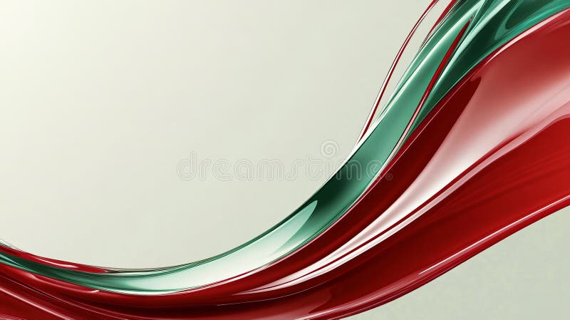 Elegant Red and Green Wave Patterns Design for Abstract Backgrounds and ...