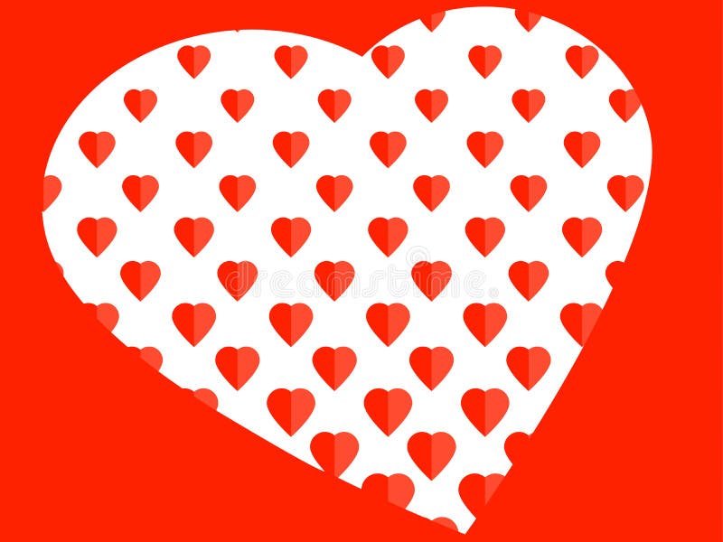 Elegant Romantic Amorous Red Concept Stock Vector - Illustration of ...