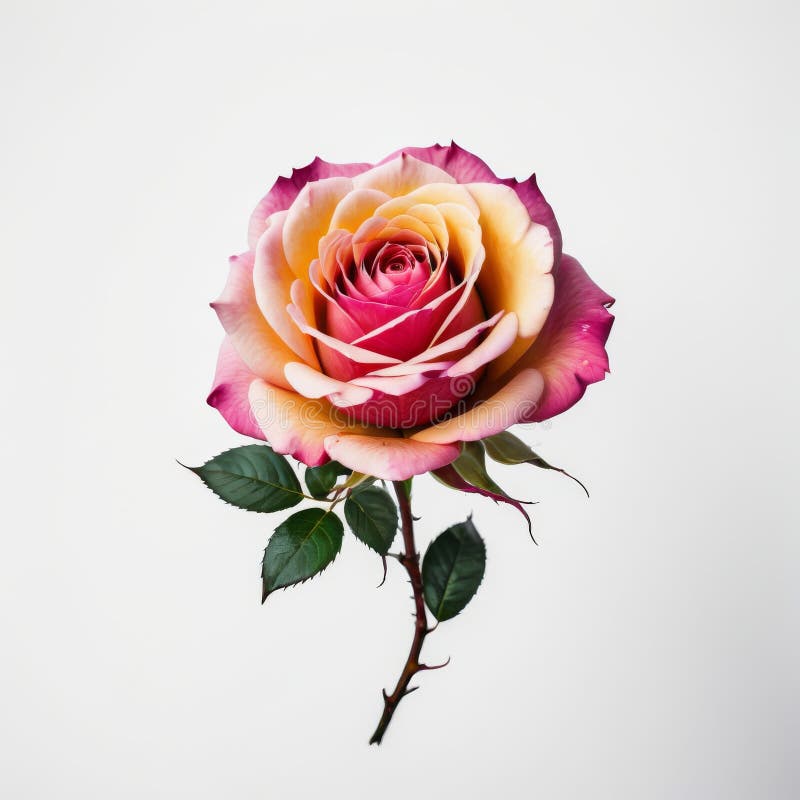 Elegant Rose Illustration for Tattoos and Graphic Design Stock ...