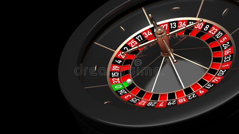 Elegant Roulette Wheel stock illustration. Illustration of modern ...