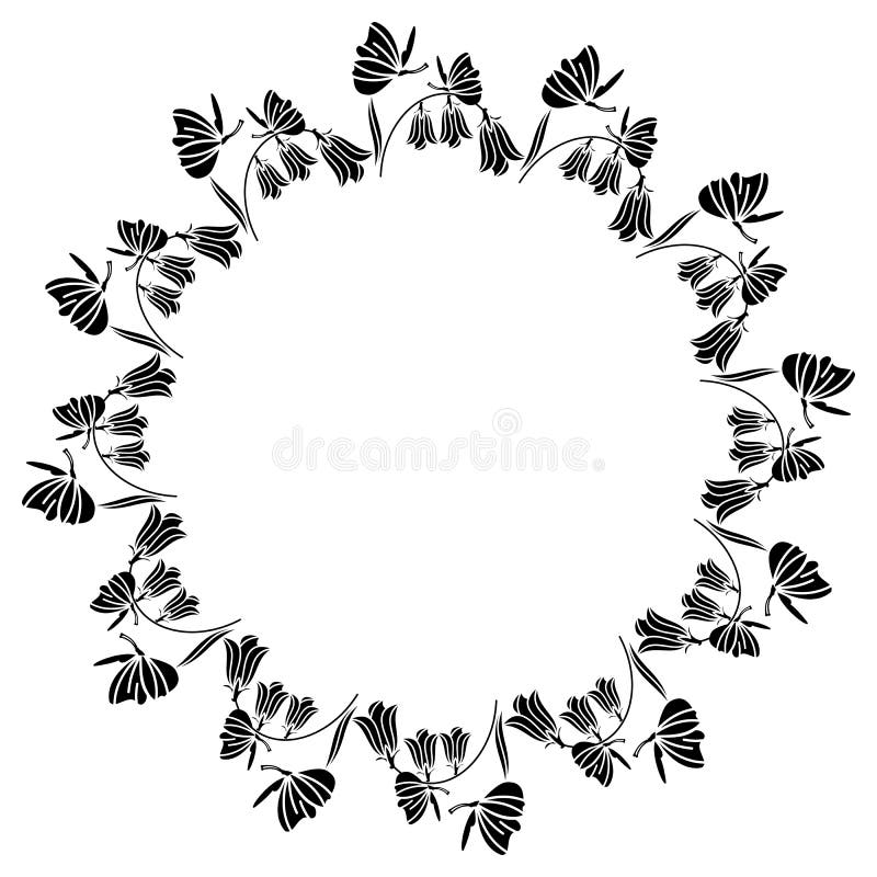 Bluebells Frame Stock Illustrations – 295 Bluebells Frame Stock ...