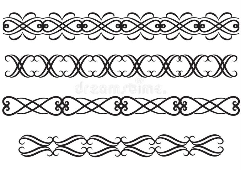 Elegant Underline Stock Illustrations – 3,285 Elegant Underline Stock ...