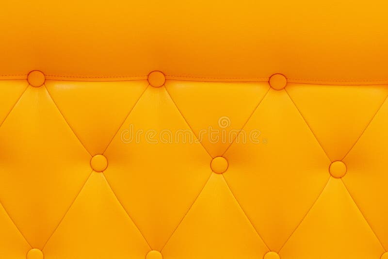 Elegant Saturated Glossy Yellow Leather Texture of Sofa Chair Stock ...