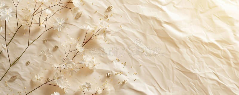 Elegant Script Wedding Mockup Card Background with a Soft, Beige ...