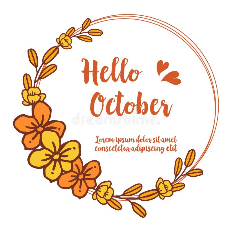 Elegant Seamless Background Floral Frame, for Element Design Card Hello ...