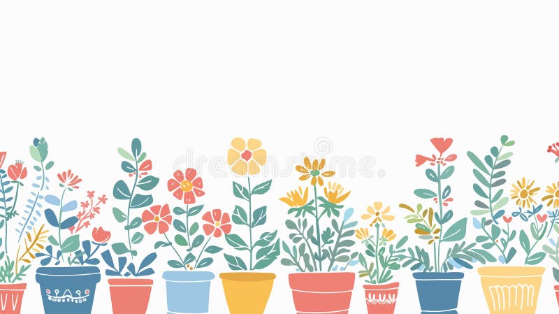 Elegant Seamless Border Frame for Creative Designs Stock Illustration ...