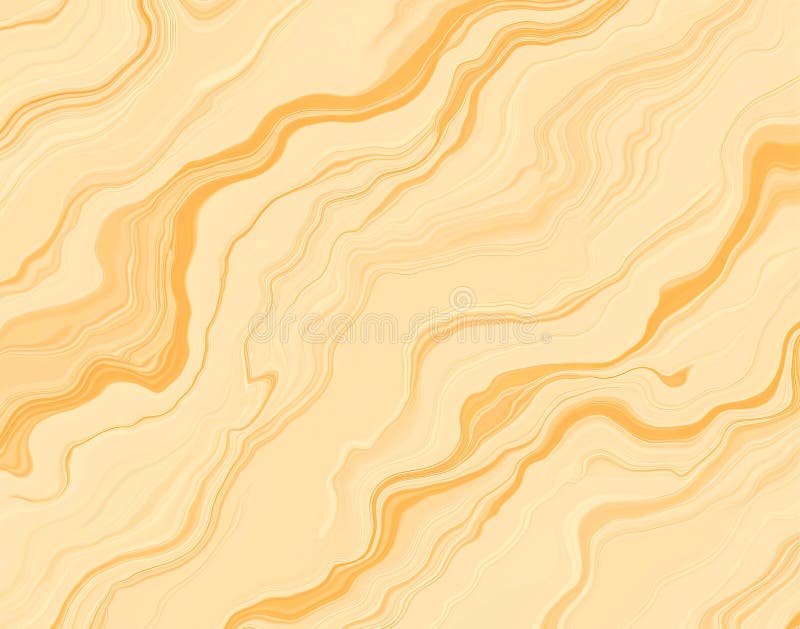 Elegant Seamless Pattern of Golden Waves on a Beige Marble Surface ...