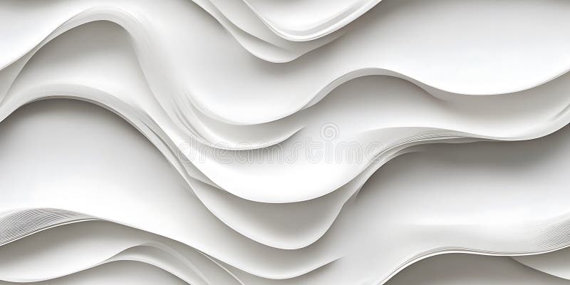 Elegant Seamless Repeat Pattern with Flowing, Textured Waves in Soft ...