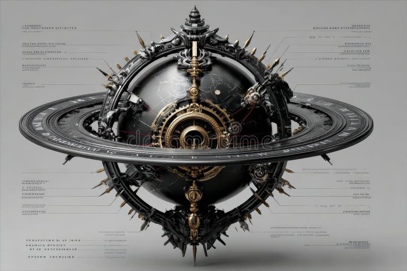 Antique Orrery-style Mechanical Models of the Solar System with ...