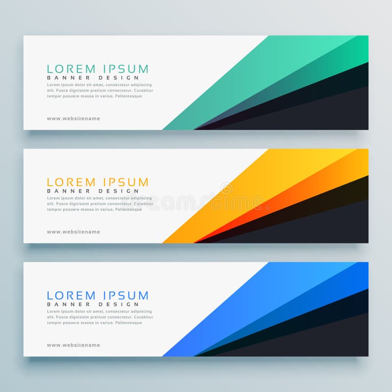 Modern Abstract Swoosh Smooth Vivid Dotted Line Headers Collection ...
